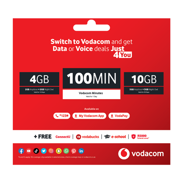 Vodacom Sim Pack | Cellular | PEP