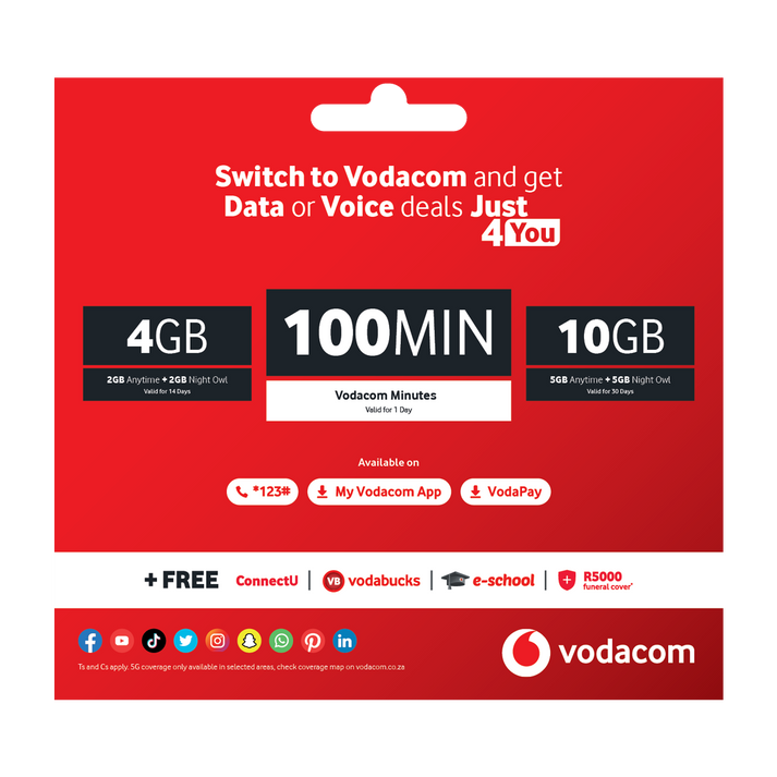 Vodacom Sim Pack | Cellular | PEP