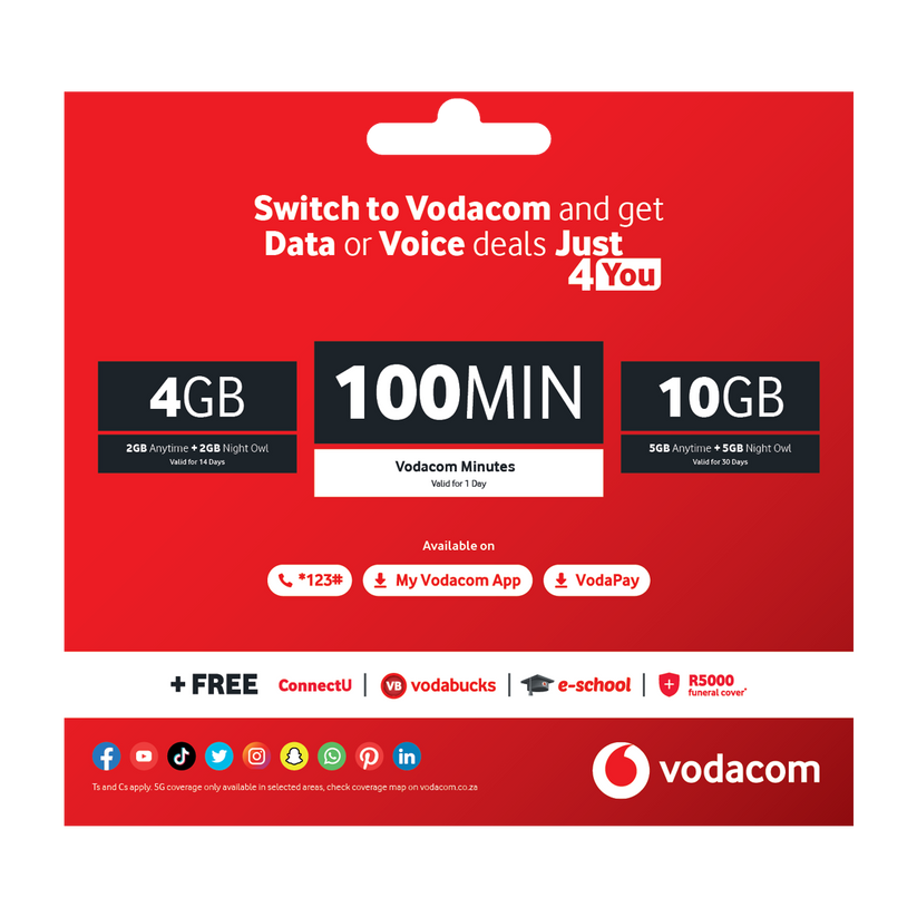 Vodacom Sim Pack | Cellular | PEP