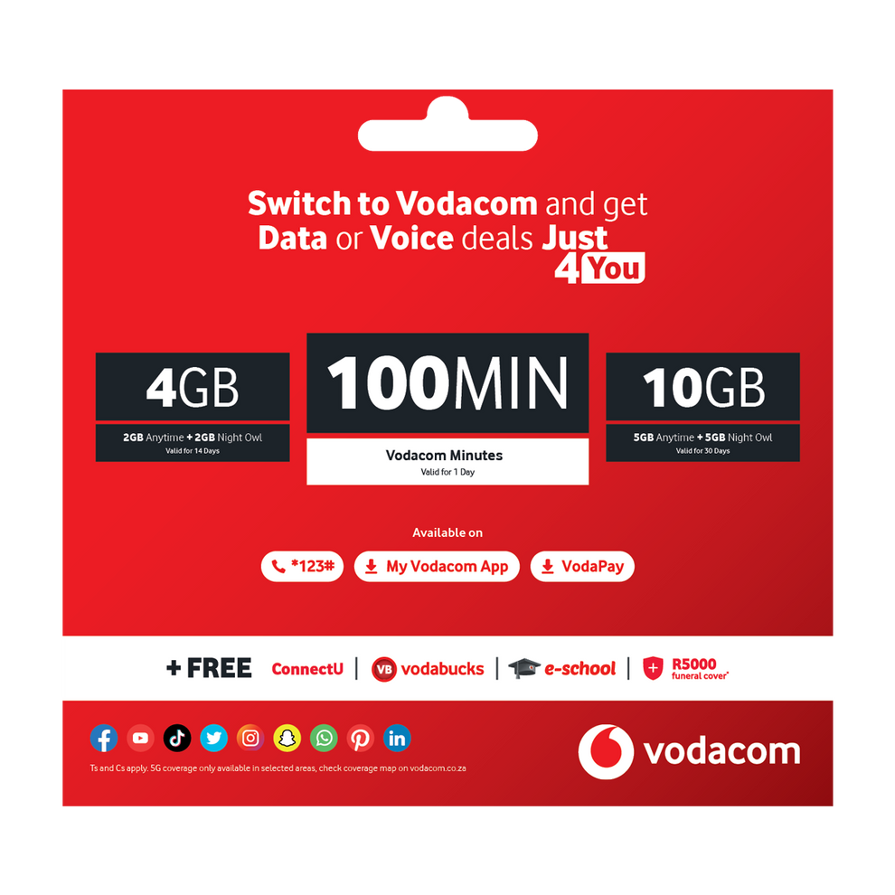 Vodacom Sim Pack | Cellular | PEP