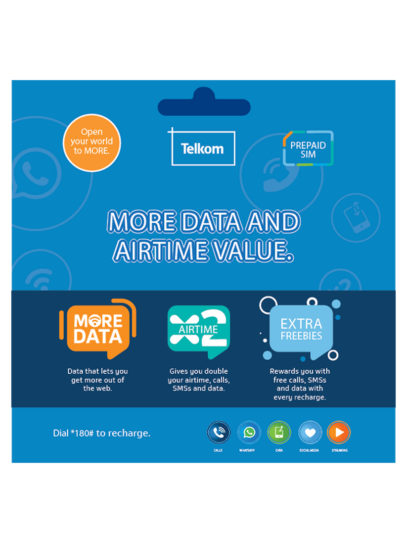 Telkom Prepaid Sim Pack | Cellular | PEP