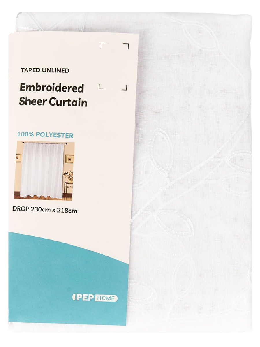 Shop Curtains & Blinds - Sheer Curtains at PEP