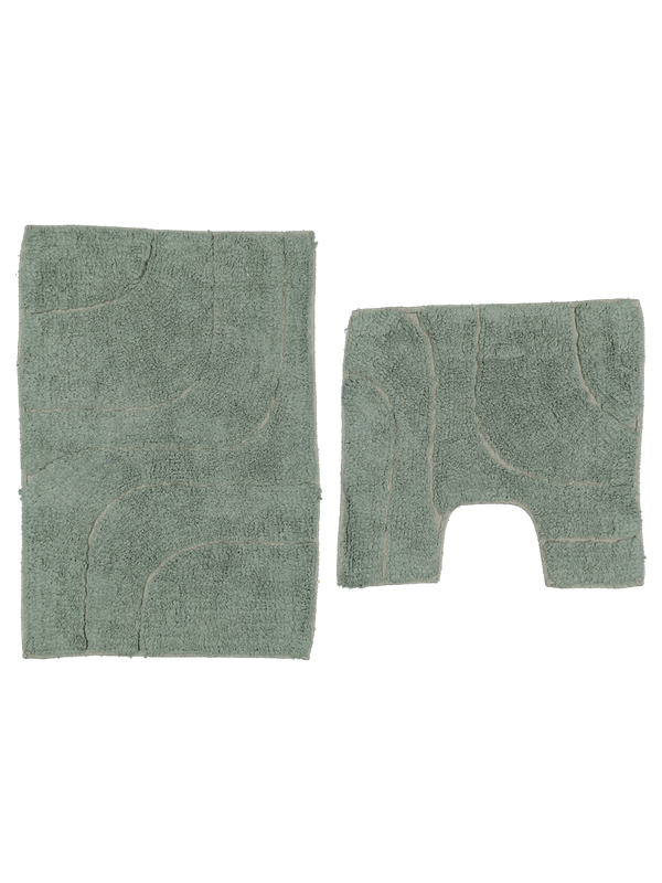 2 Piece Tufted Mat Set Green | Home | PEP