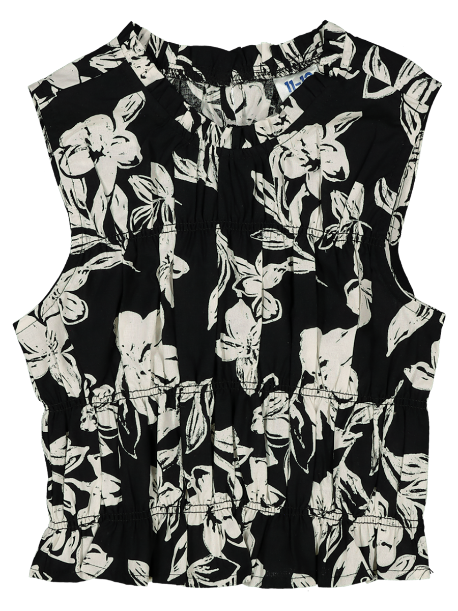 Graphic Crop Top Tops Pep