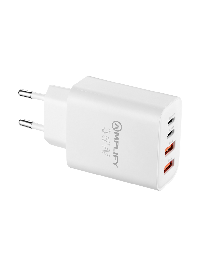 Amplify 35W Pd 4 Port Wall Charger - Chargers | PEP
