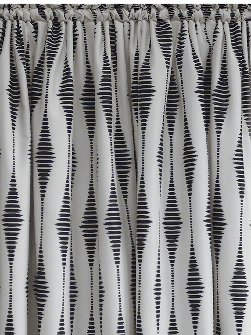 Lined Printed Curtain - Curtains & Blinds | PEP