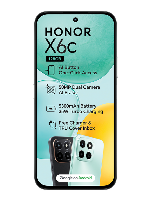 Honor X6C Black - Honor | PEP