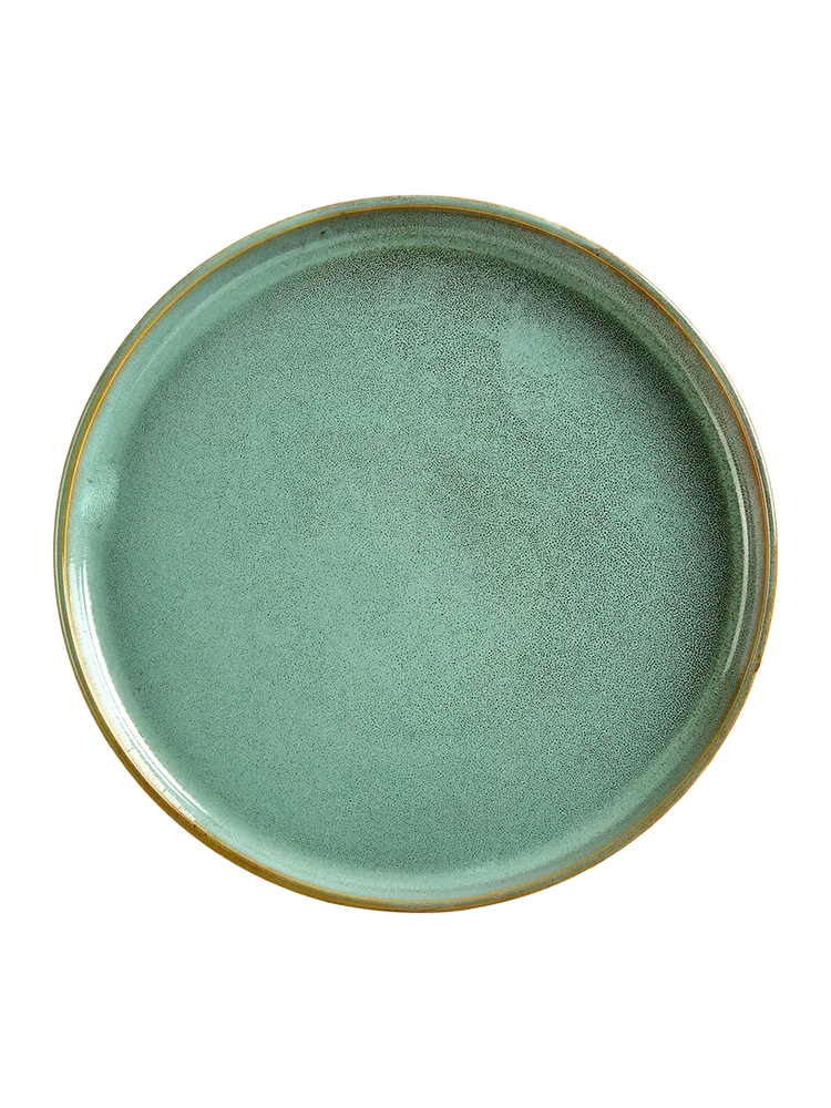 Ceramic Teal Speckled Dinner Plate 26.8cm – PEP Online