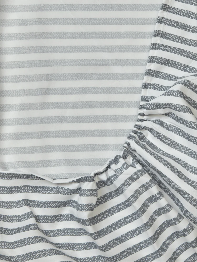Stripe Queen Bed Winter Fitted Sheets – PEP Online