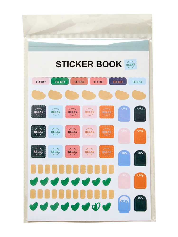 Multipurpose Adhesive Sticker Book – PEP Online