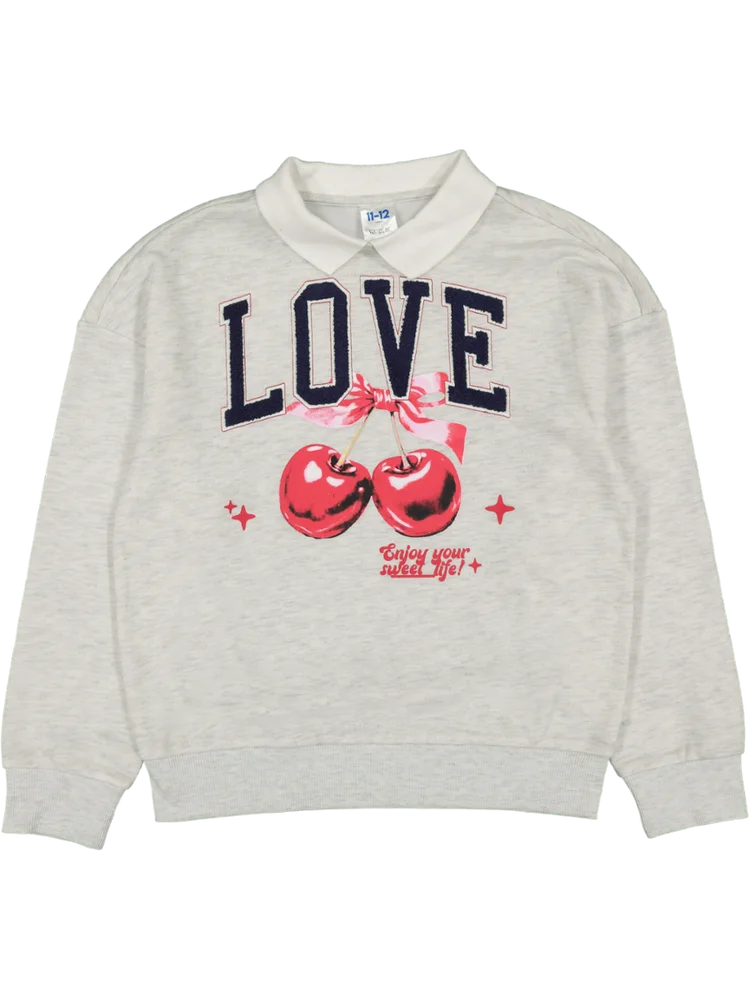 Grey Collar Top – PEP Online