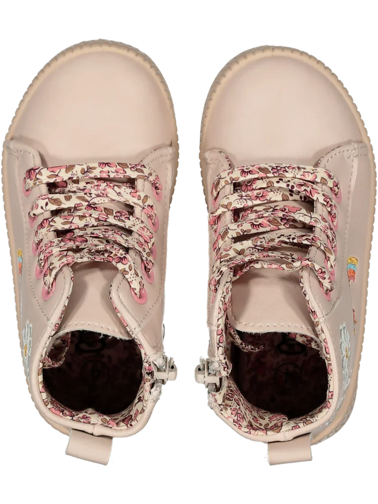 Pink High Top Sneaker – PEP Online