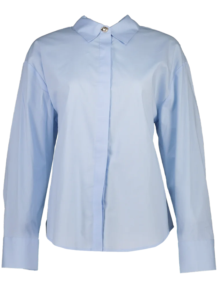Blue Smart Long Sleeve Shirt – PEP Online