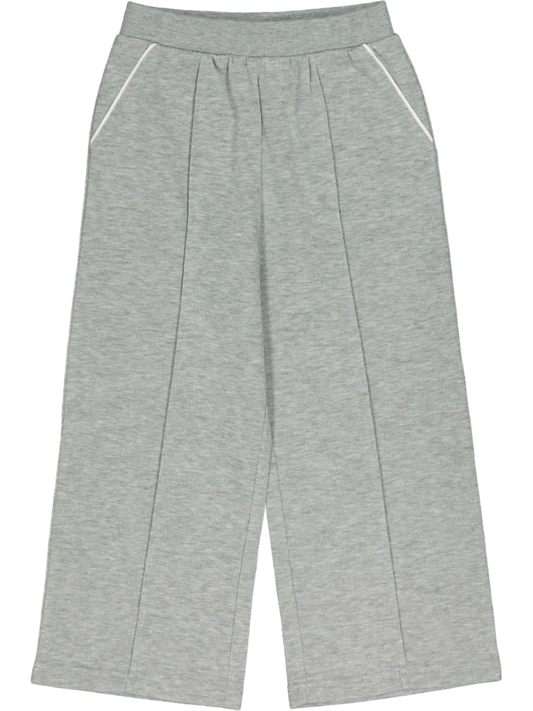 Grey Wide Leg Track Pants – PEP Online