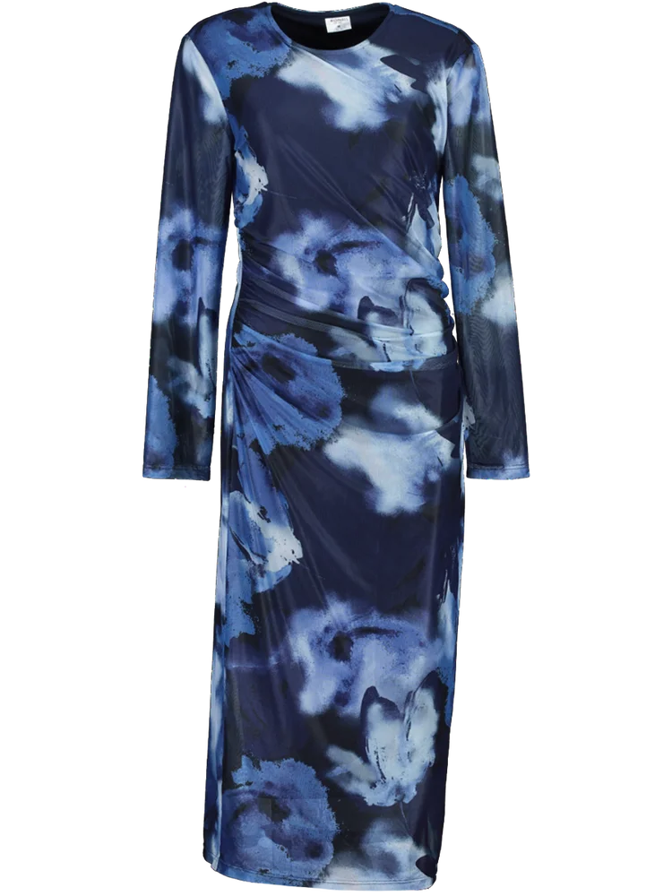 Blue Mesh Dress – PEP Online