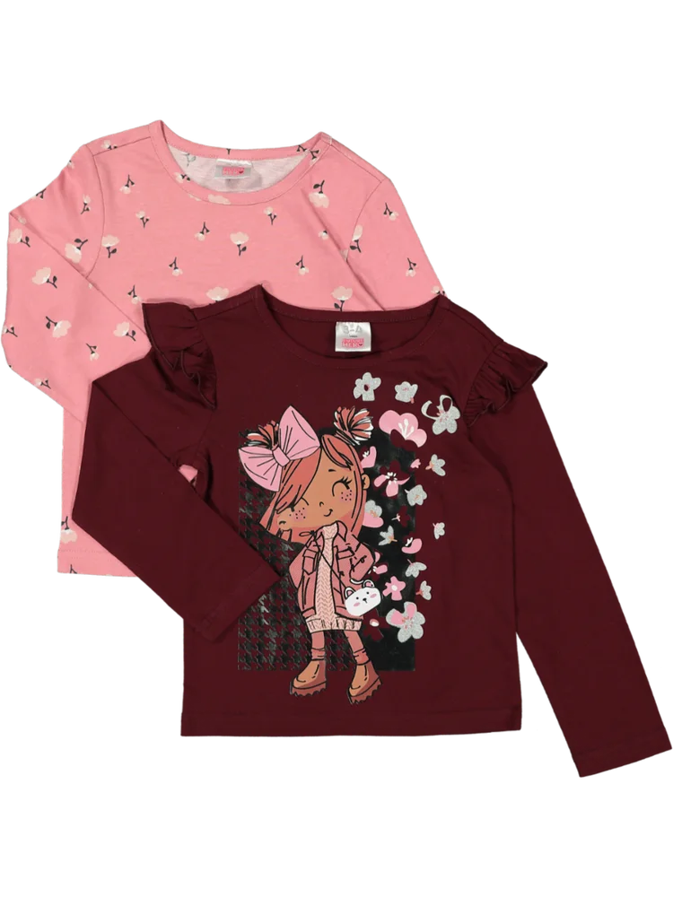 2-Pack Long Sleeve Graphic T-Shirts – PEP Online