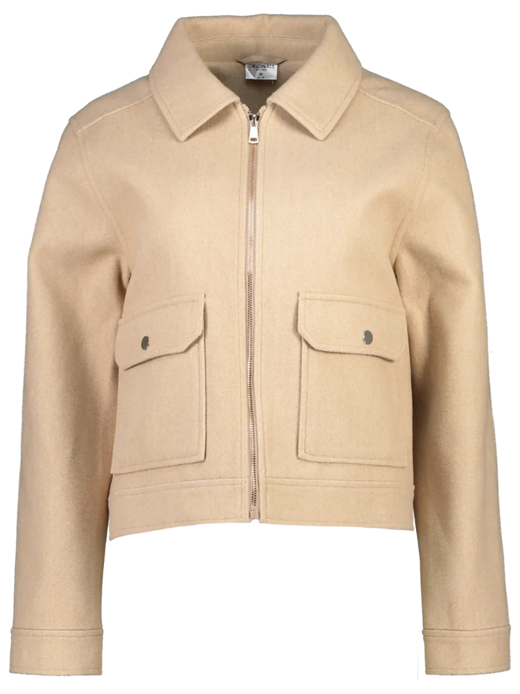 Collared Zip Up Jacket – PEP Online