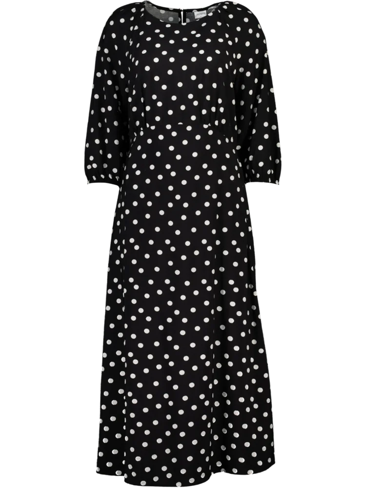 Polka Dot Midi Dress – PEP Online