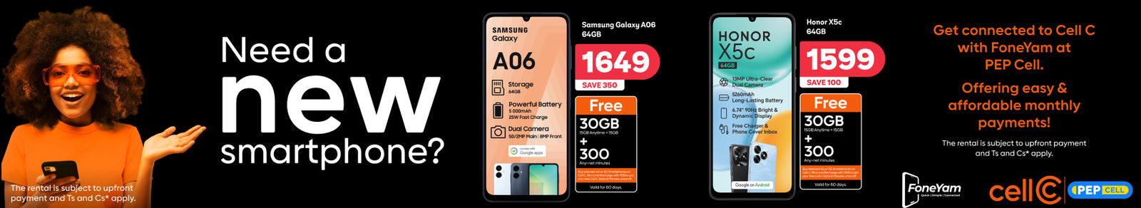 Buy Cellphones online at Pep